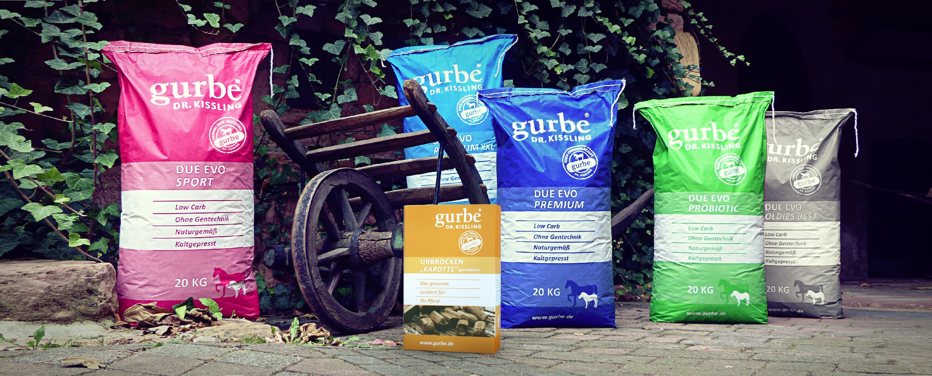 HOME - Gurbe von Dr. Kissling - Das Urfutter für Ihr Pferd